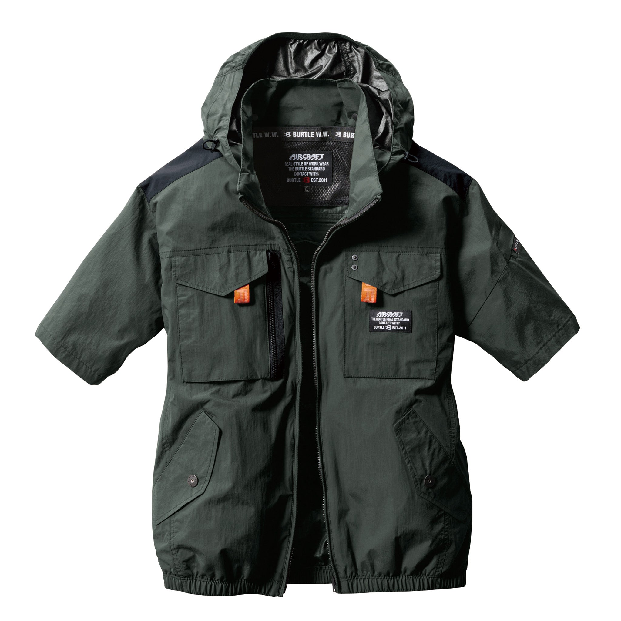 BURTLE【バートル】AC半袖ブルゾン AC1156 [2024SS]