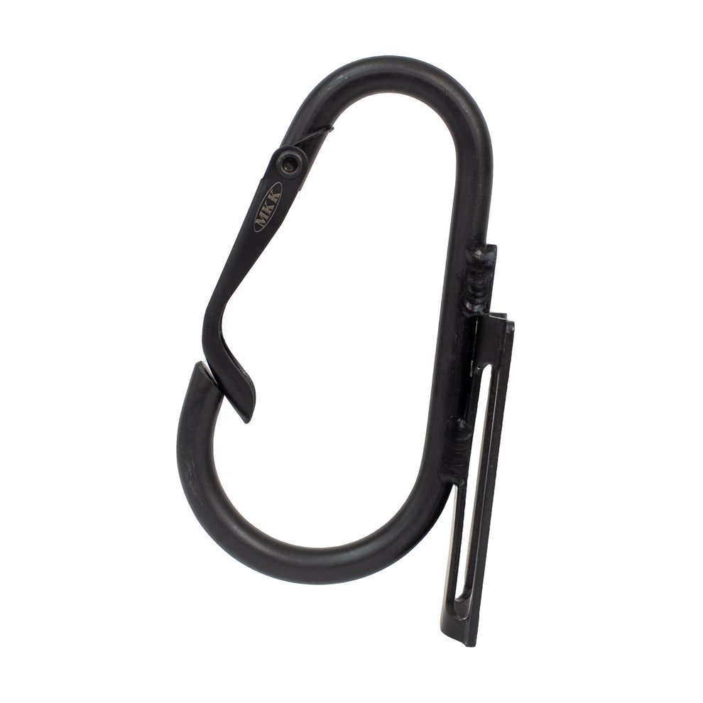 MKK 特殊黒染め 真黒カラビナ（大）SB-10